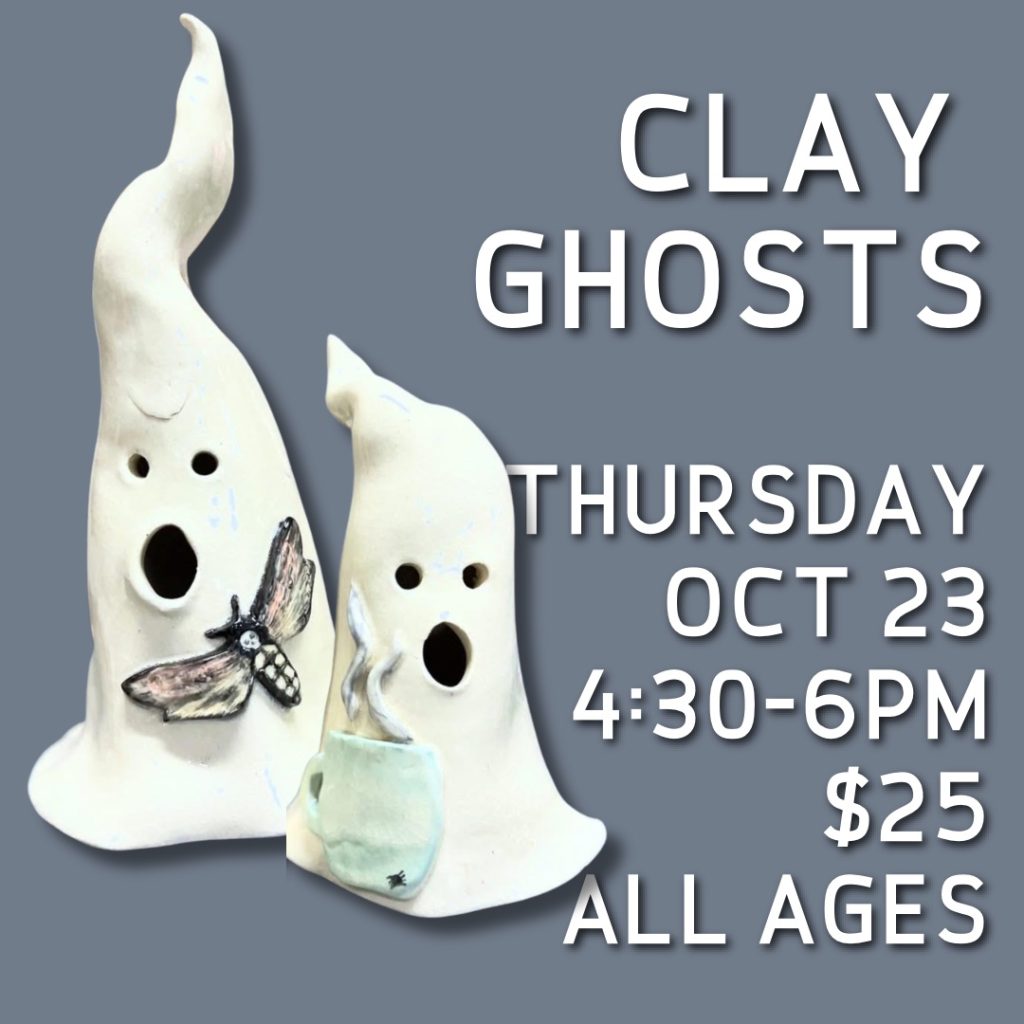 Clay Ghosts – The Warehouse Eagle River Art Center